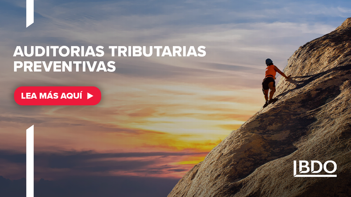 Auditorías Tributarias Preventivas - BDO